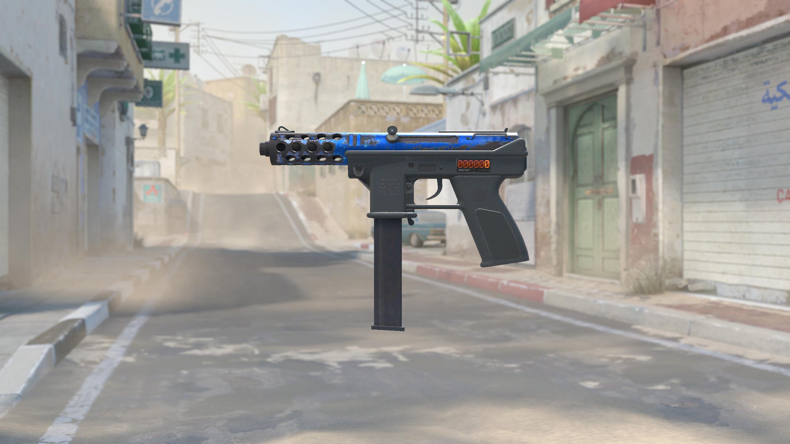 Tec-9（StatTrak™） | 冰冠 (战痕累累)饰品交易|CS2饰品交易平台-ECO饰品交易划算！！！