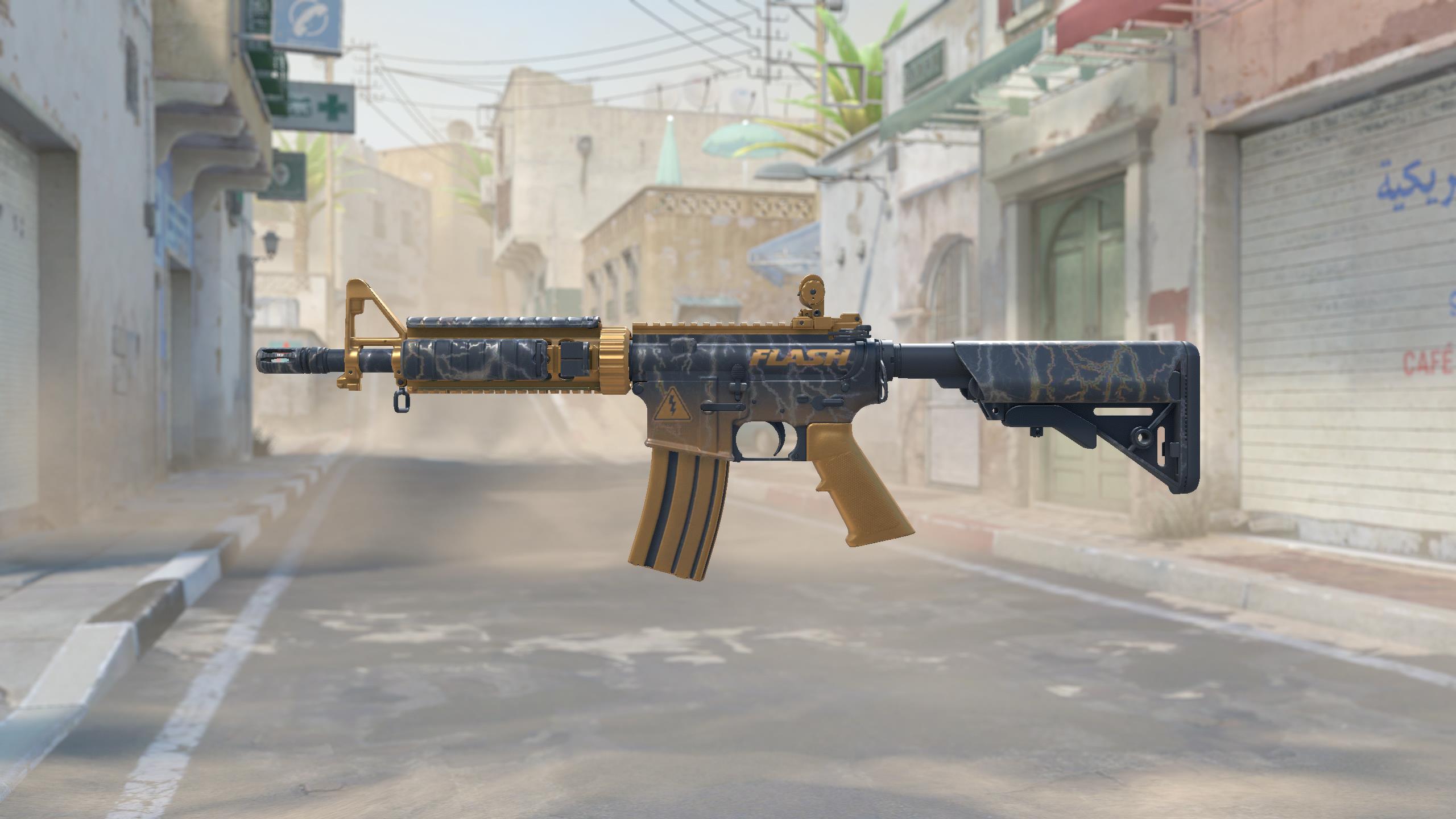 M4A4 | Sheet Lightning (略有磨损)饰品交易|CS2饰品交易平台-ECO饰品交易划算！！！