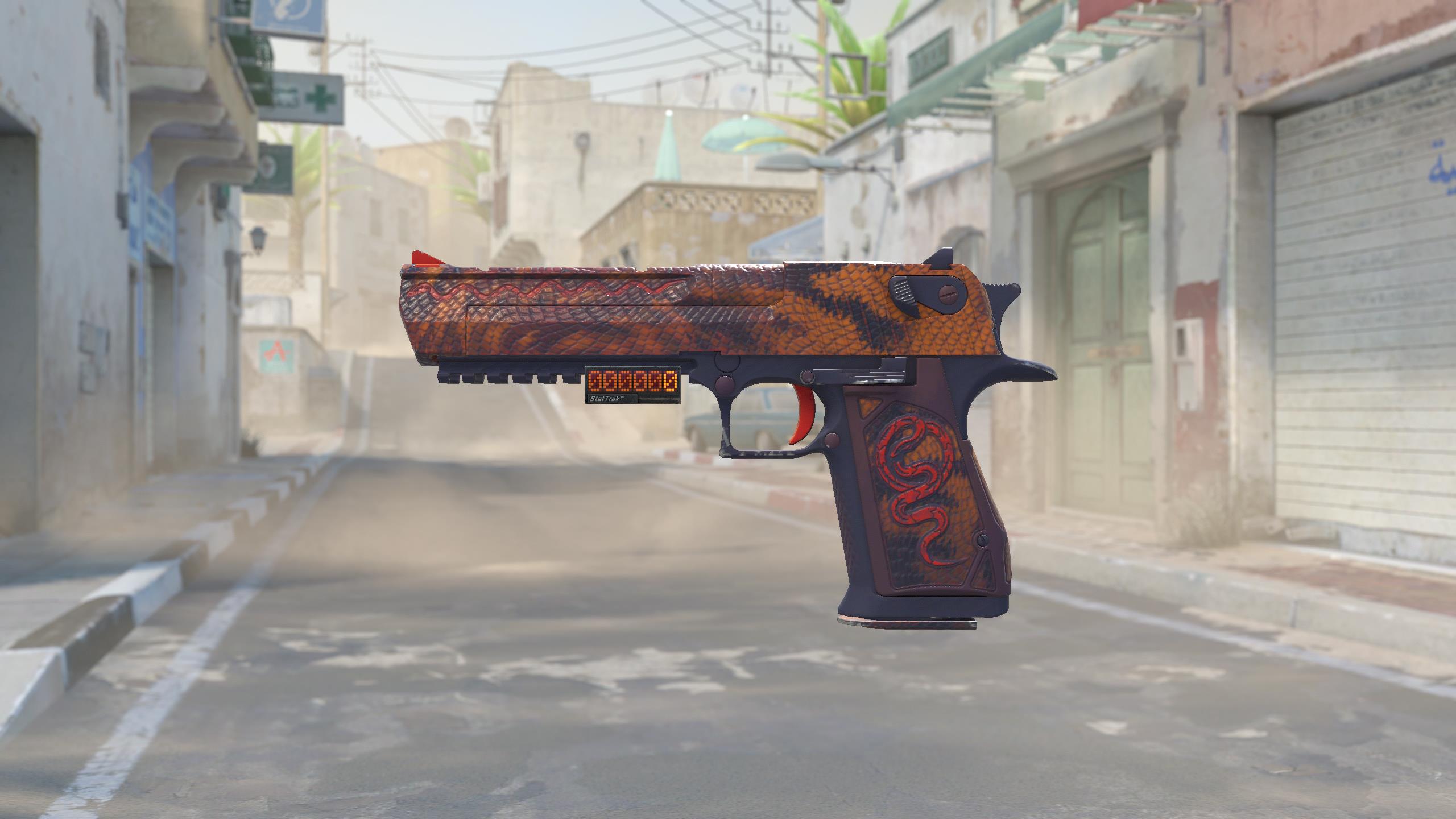 沙漠之鹰（StatTrak™） | Serpent Strike (略有磨损)饰品交易|CS2饰品交易平台-ECO饰品交易划算！！！