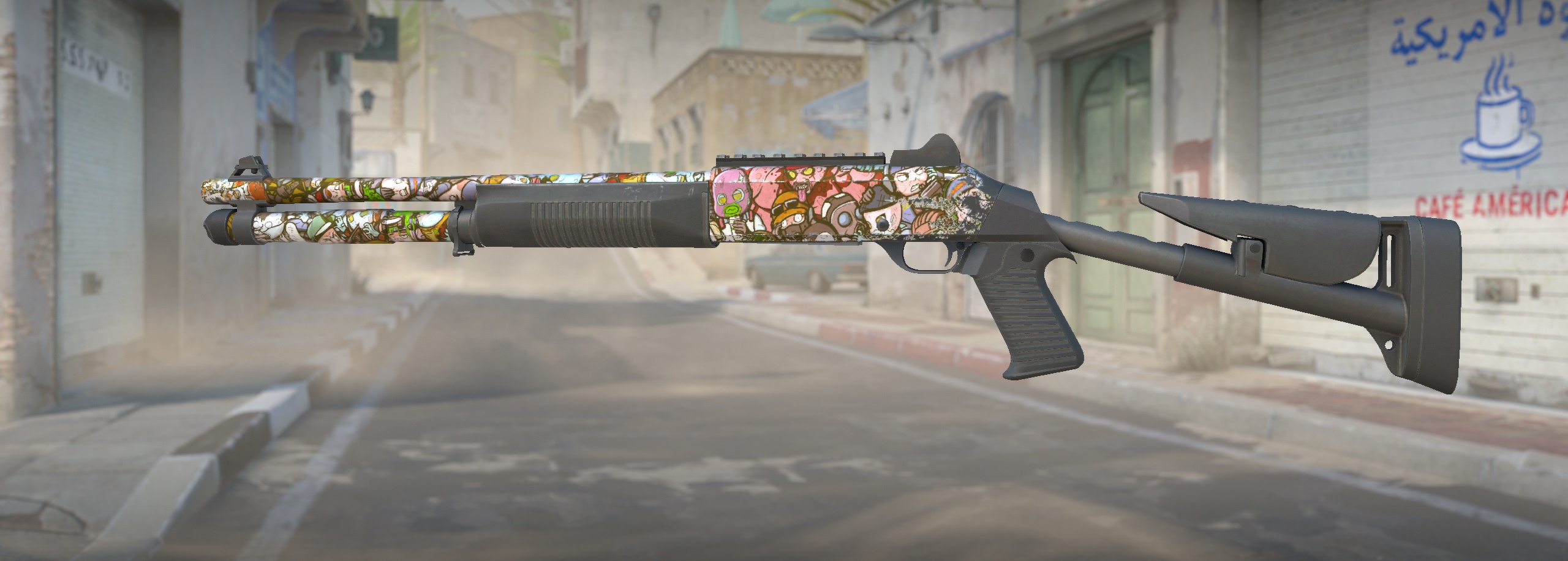 CS2反恐精英：全球攻势|XM1014 | 行尸攻势 (略有磨损)|饰品交易平台-CSGO饰品理财首选ECO